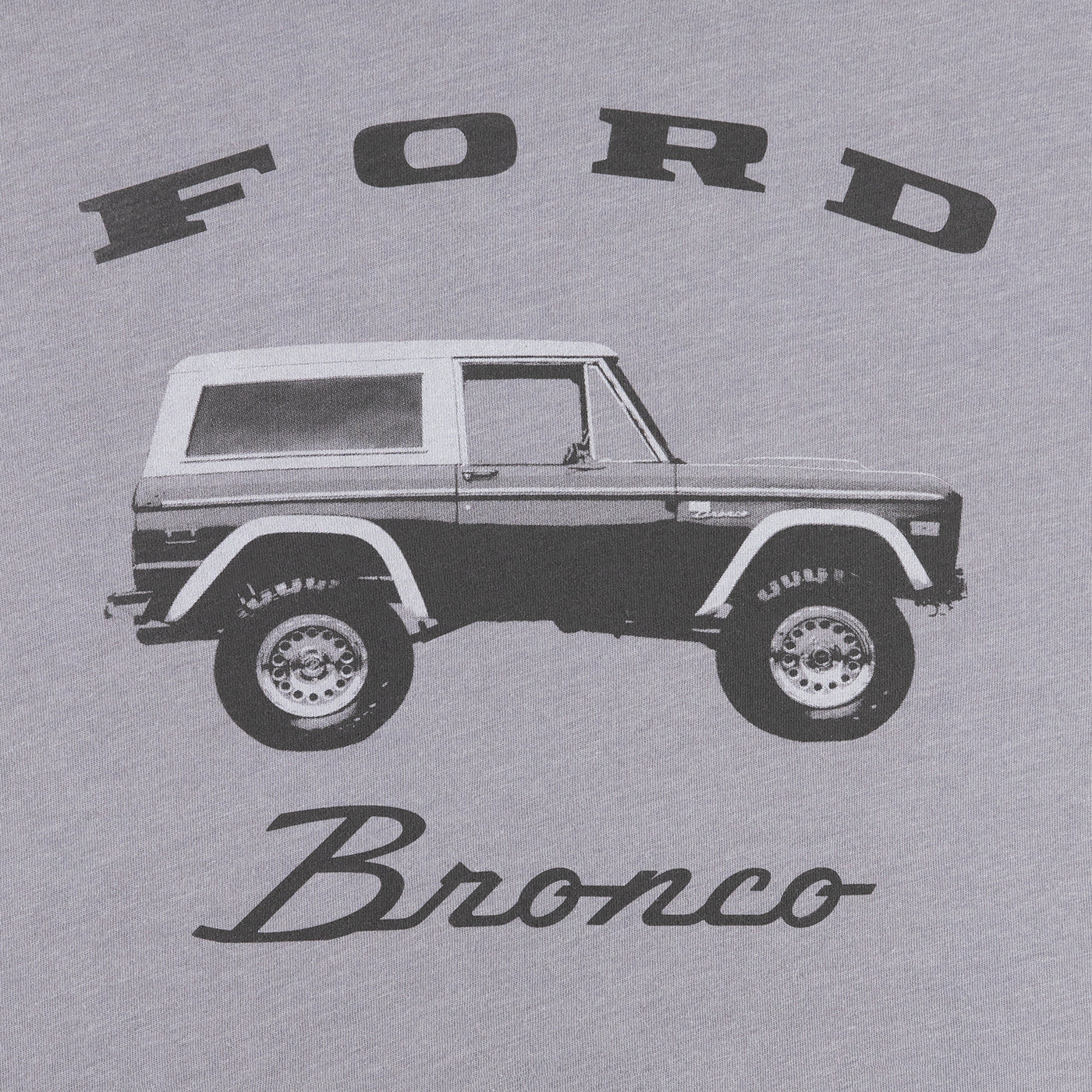 Ford Bronco Men's Vintage T-Shirt- Official Ford Merchandise