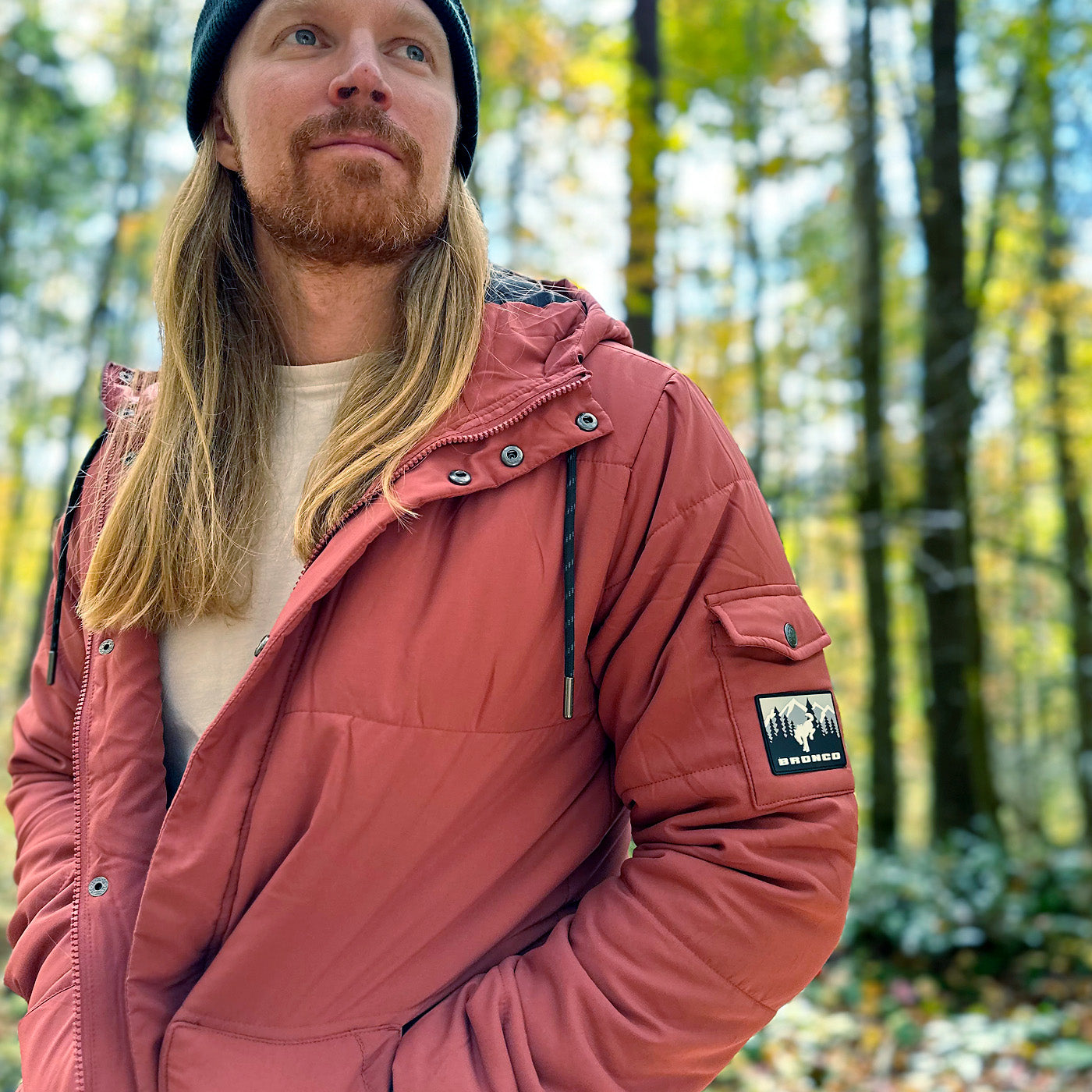 Ford Bronco Men's Down Jacket- Official Ford Merchandise