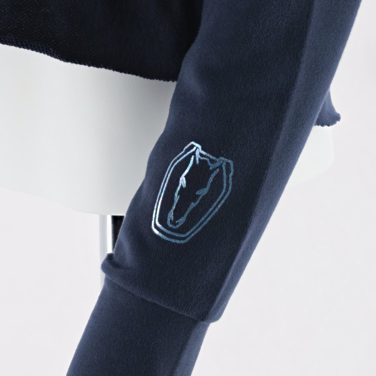 Ford Mustang Women's Dark Horse Sueded Pullover Crop Hoodie- Official ...